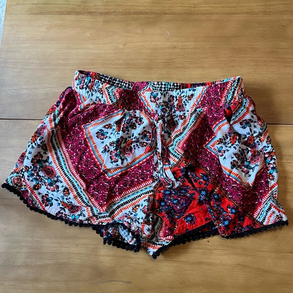 BeBop | Shorts | Bebop Multicolor Flowwy Shorts | Poshmark